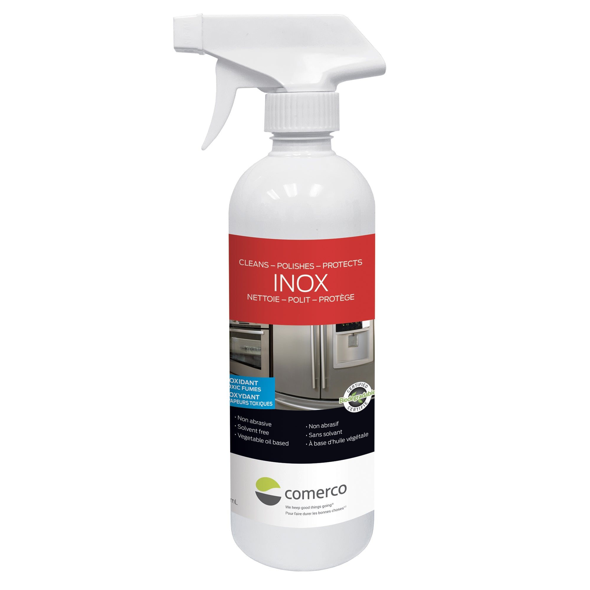 Stainless Steel Care Kit 500 mL - With Applicator Glove – Comerco
