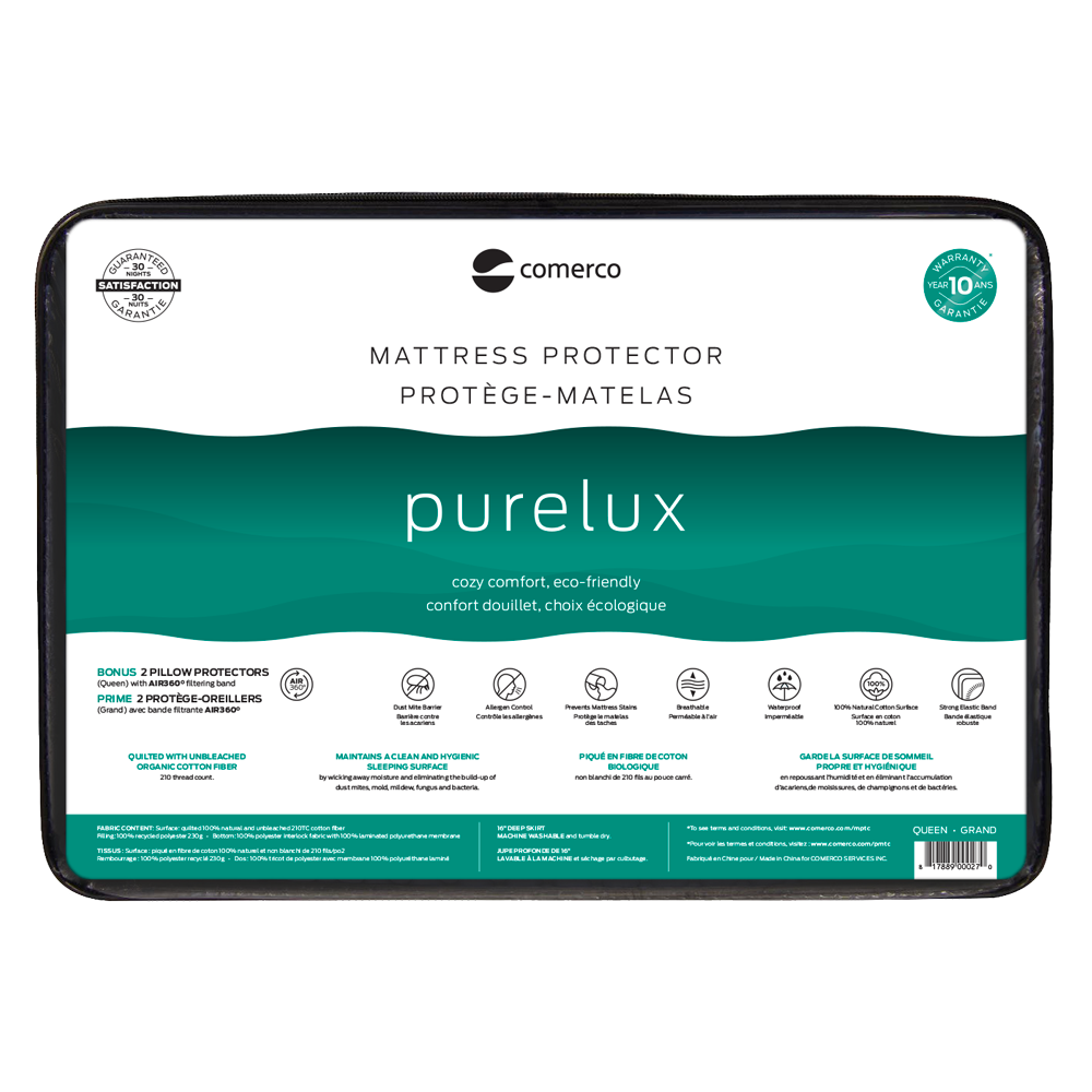 Comerco Eco-Friendly Mattress Protector
